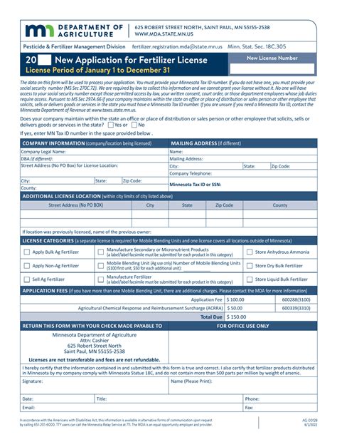 Form Ag 00128 Download Fillable Pdf Or Fill Online New Application For