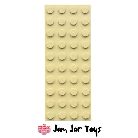Lego Tan 4 X 10 Lego Base Plate
