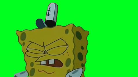 Spongebob Green Screen Spongebob Pulling Youtube