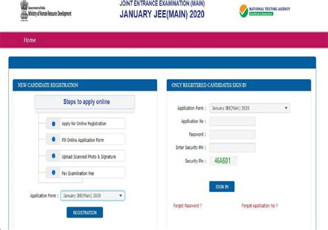 JEE Main Registration Begins On Jeemain Nic In Eligibility Syllabus Fees How To Apply