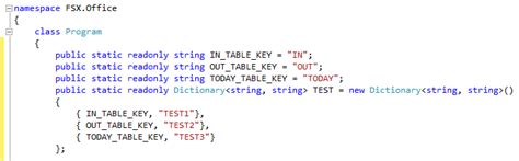 C Error With Static Readonly Dictionary Stack Overflow