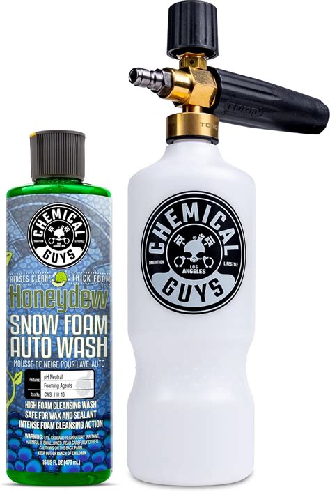 Chemical Guys Cws 110 16mf Car Wash Max Foam Kit Honeydew