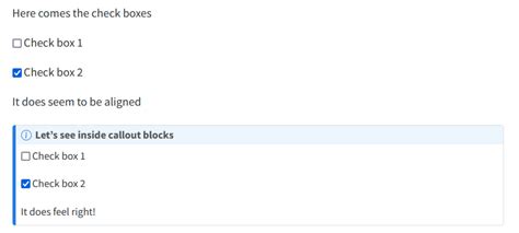 Misaligned Check Boxes · Issue 4556 · Quarto Devquarto Cli · Github