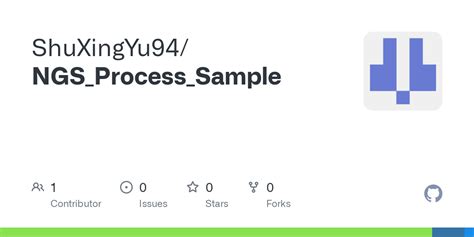 Github Shuxingyu94ngsprocesssample