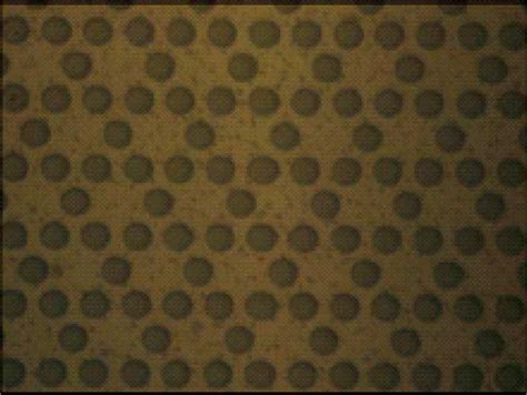 Typical Picture Of Ybco Thin Film Patterned By Kagomé Antidot Lattice