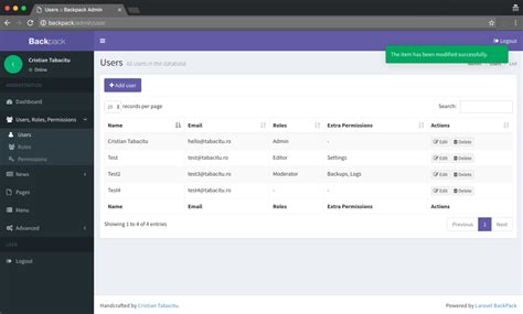 Laravel Backpack Crud Explained And Reviewed Laurence Gellerts Blog
