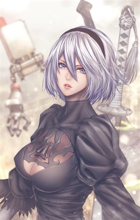 Yorha No Type B Nier And More Drawn By Zucchini Danbooru