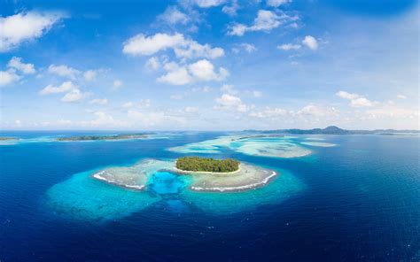 바다 바 야크 제도 수마트라 인도네시아 Bing 4k시사