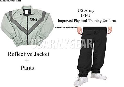 Stay Fit With DSCP US Army Military PT Fitness Uniform Set
