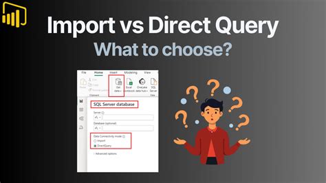 Power Bi Direct Query Vs Import Mode Which To Choose