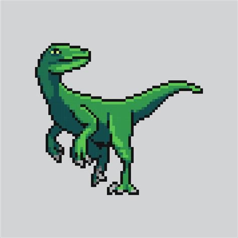 Pixel Art Dinosaur