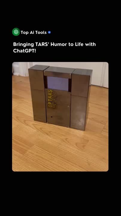 Top Ai Tools On Linkedin Topaitools Aihumor Chatgpt Tars Interstellar Artificialintelligence…