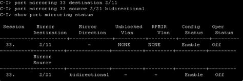 El Foso Del Sarlacc Port Mirroring En Switch Alcatel Omniswitch