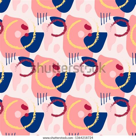 Creative Doodle Art Header Different Shapes Stock Vector Royalty Free 1364218724 Shutterstock