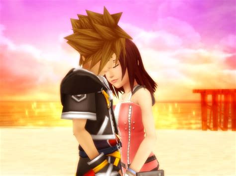 Pin On Sora And Kairi Kingdom Hearts Sora And Kairi Kingdom Hearts