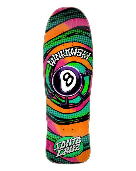 Santa Cruz Winkowski Vertigo Medium 950 Skateboard Deck