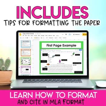 MLA Format And Citation 8th Edition PowerPoint Presentation TpT