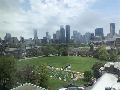 View From Myhal Is Great After The Rain Hope Your Day Is As Good As The Weather Right Now R Uoft