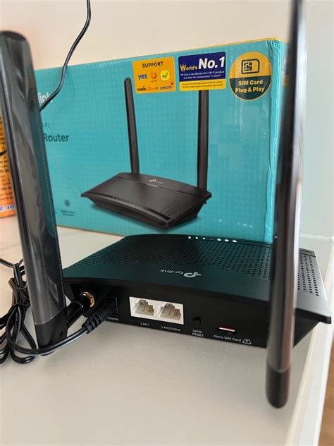 Tp Link Wifi Lte Router Like New Computers Tech Parts Accessories Networking On Carousell