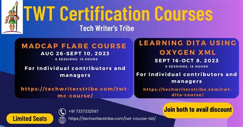 Tech Writers Tribe On Linkedin Techwriterstribe Twtcourses