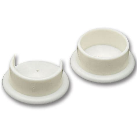 Closet Pole Socket Set Plastic