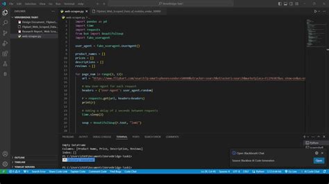 Shreeja Roy On Linkedin Python Webscrapping Flipkart Internship