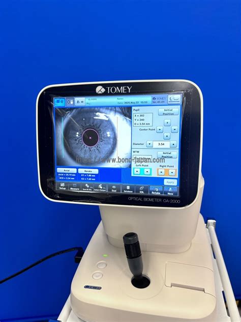 Product Information｜tomey｜biometer Iol Calculation｜20807｜used And
