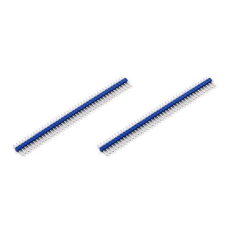 10pcs Jst Connector Strip 40pin 1x40 Single Row Male And Female 254