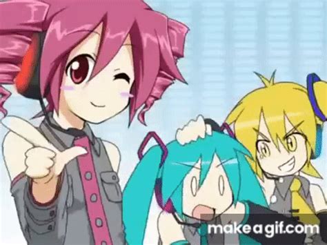 Hatsune Miku Triple Baka On Make A Gif