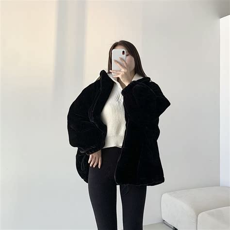무료배송 에코퍼 후리스 페이크퍼 인조퍼 자켓 밍크퍼 핑크털 집업 퍼 집업 오버핏 루즈핏 아우터