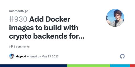 Add Docker Images To Build With Crypto Backends For Windows And Include Cross Builds Issue