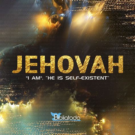 Meaning Of Jehovah Gods Names