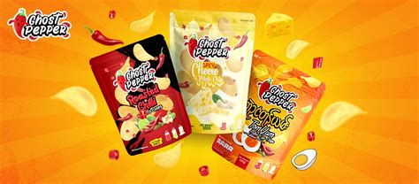 Ghost Pepper Potato Chips Myanmar Yangon