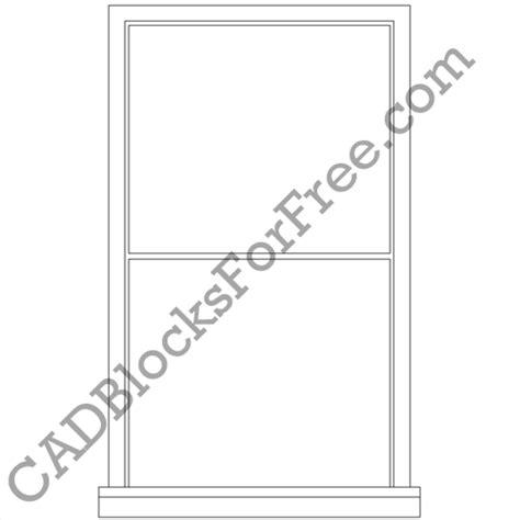 Window CAD Blocks For Free