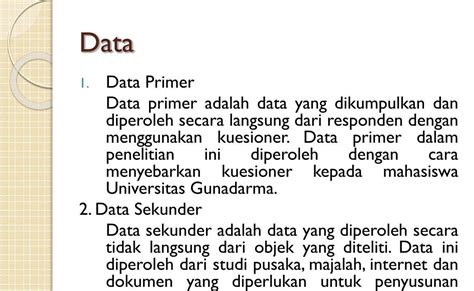 Data Primer Dan Data Sekunder Menurut Sugiyono Sumber Berbagi Data