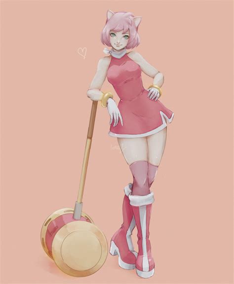 Kinda Looks Like An Adult Woman Cosplaying As Amy Which I Am More Than Fine With Sonic The