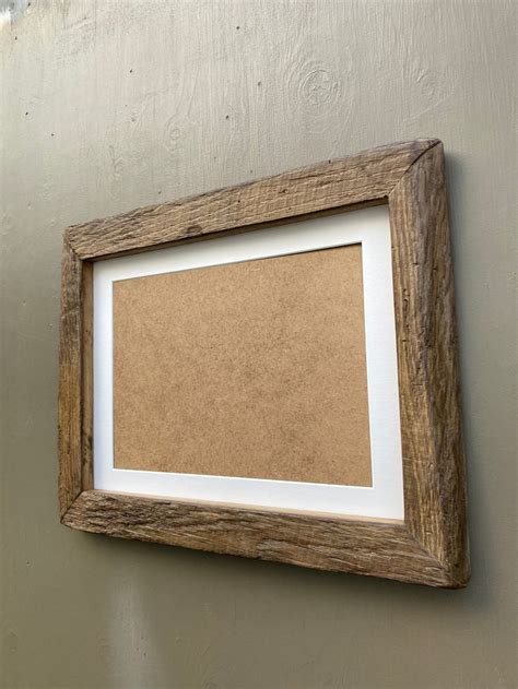 Rustic Picture Frames Handmade From Reclaimed Wood