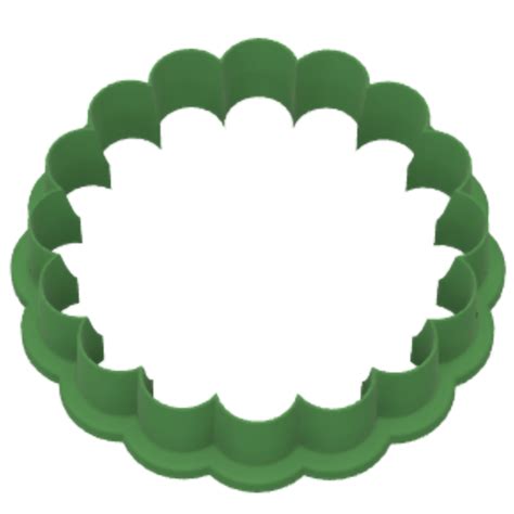 Scallop Circle Template