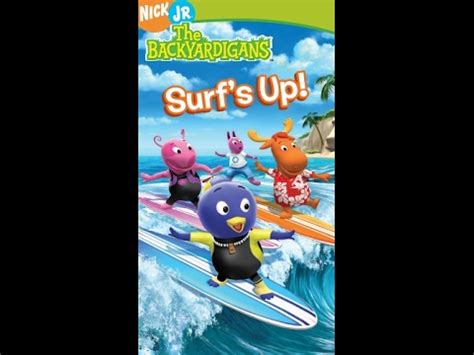 Opening To The Backyardigans Surfs Up 2006 Vhs Youtube