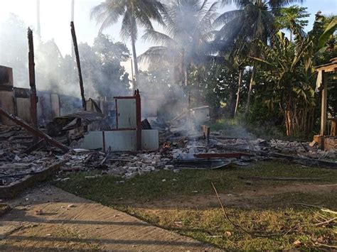 ကောလင်းတွင် ဘုန်းကြီးကျောင်း မီးလောင်ပြီး စစ်ရှောင်ဦးပဉ္စင်း ၁ ပါး ပျံလွန်