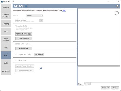 Adas Vbox Setup With Vbox 3i Adas Racelogic Support Centre