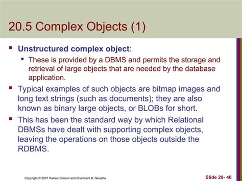 Chapter1ppt Concept Of Object Oriented Database Ppt