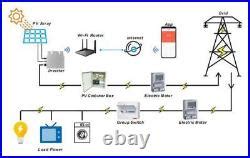 Micro Inverter Communication WIFI Monitoring DC AC Grid Tie MPPT Solar Converter Grid Tie Inverter