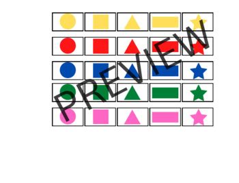 Shape With Colour Matching By Kylie S Creations TpT