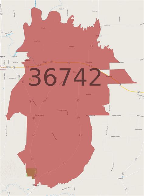 Zip Code 36742 AtlasBig Com