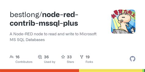 Github Bestlongnode Red Contrib Mssql Plus A Node Red Node To Read