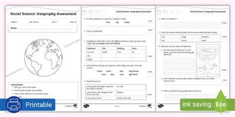 4th Grade Science Assessment Test