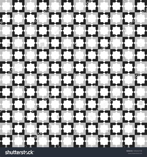 전통적인 아랍 이슬람 배경모스크 장식 요소입니다원활한 스톡 일러스트 1690264198 Shutterstock