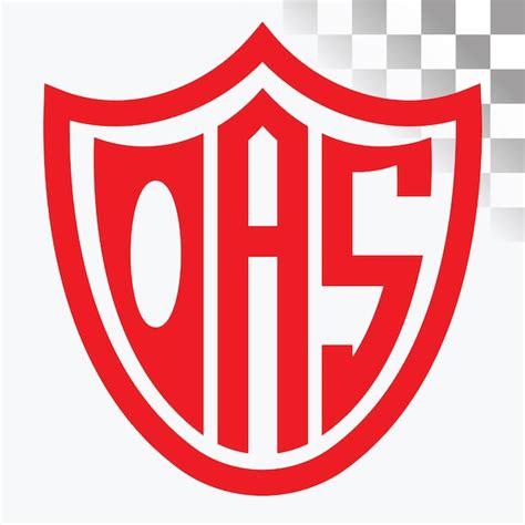 Premium Vector Oas Letter Logo Design