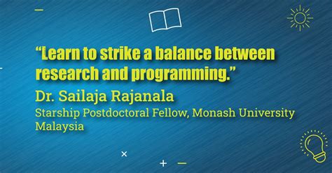 learn to strike a balance between research and programming